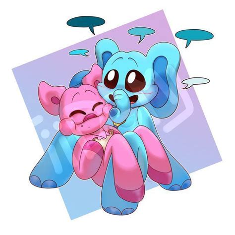 Picky 🐷🍎 And Bubbaphant 💙 In 2025 Cat Nap Critter Piggy