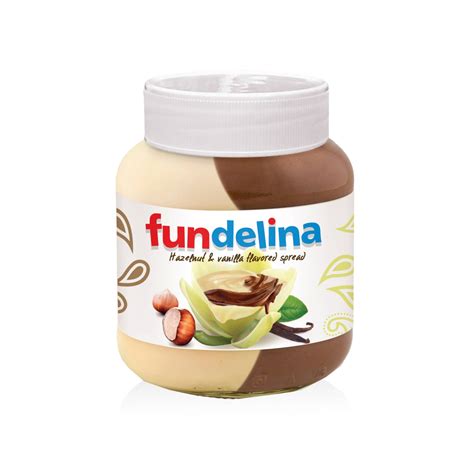 Паста со вкусом лесного ореха и ванили, Fundelina 350 г купить в ...