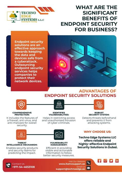 what are the significant benefits of end point security for business