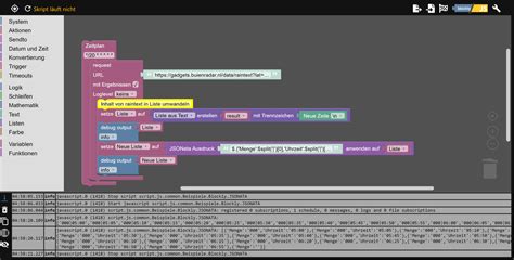 mit blockly json aus liste erstellen