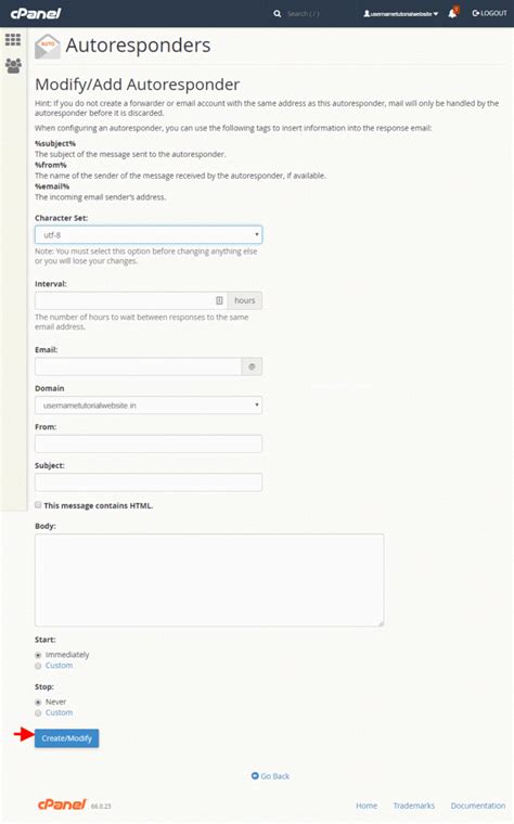 How To Setup An Autoresponder In Webmail Servercake