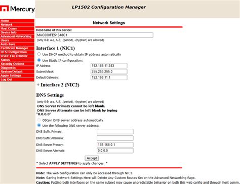 Mercury Devices Documentation