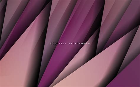 Premium Vector Abstract Geometric Overlap Layer Pastel Color