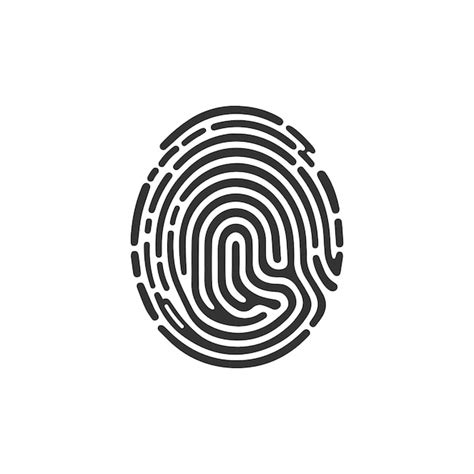 Premium Vector Fingerprint Security Access Concept Biometrics System
