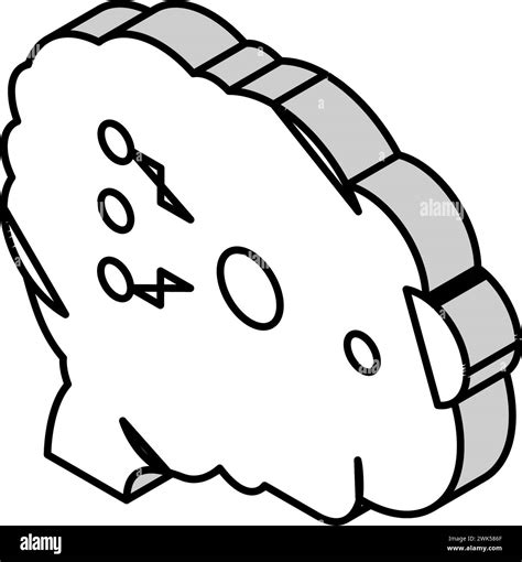 Biological Neural Network Isometric Icon Vector Illustration Stock Vector Image And Art Alamy