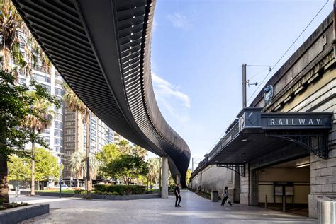 Sydney Harbour Bridge Cycleway Ramp Draws On Industrial Heritage