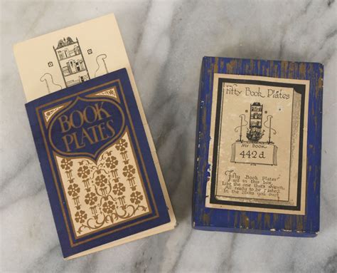 Lot 087 Vintage New Old Stock Nos Box Of Approximately 50 Book Pl