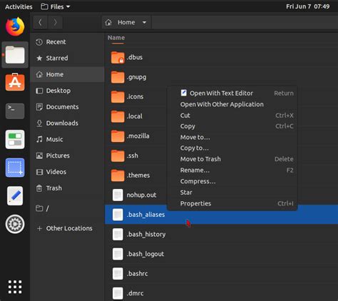 Gnome Did I Find A Little Bug Empty Space In The Nautilus Context Menu Ask Ubuntu