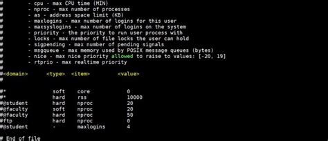 how to set ulimit and file descriptors limit in linux