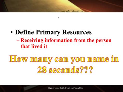 Textbook And Primary Secondary Sources Web Ppt