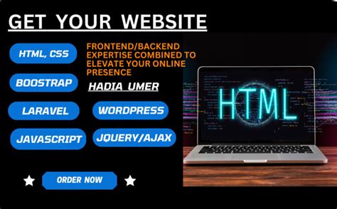 Do Php Html Css Squarespace Frontend Backend For Professional Website By Hadiaumer18 Fiverr