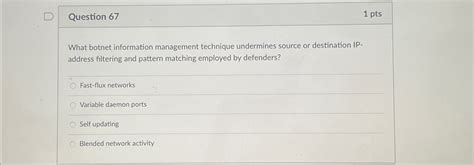 solved question 671 ﻿ptswhat botnet information management