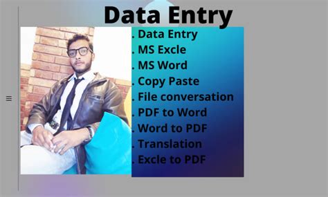 Excellent Data Entry Typing Work Copy Paste By Sufyaninnayat Fiverr