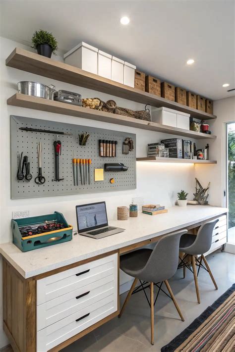 24 Creative Workbench Shelving Ideas To Try