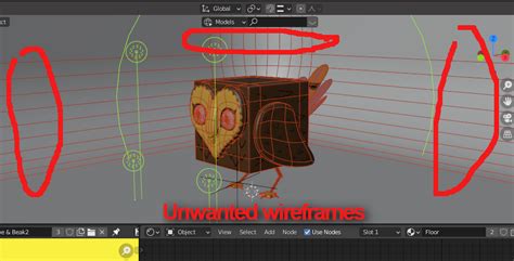 Wireframe Visibility Control On An Object By Object Basis Basics Interface Blender
