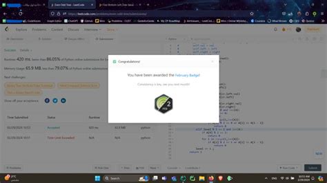 Ali Hossam El Nagar On Linkedin Codingstreak Pythonadventures Problemoftheday Leetcode 21