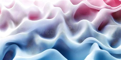 Abstract Waves In Soft Colors Create A Mesmerizing Pattern With Depth And Movement Stock Image