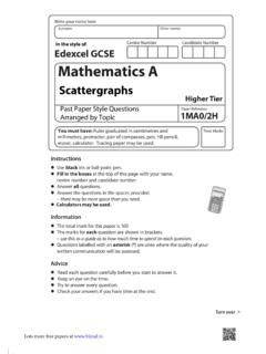 In The Style Of Edexcel GCSE Mathematics A In The Style Of Edexcel Gcse Mathematics A Pdf