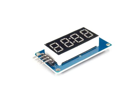 4 Bits Digital Tube Led Display Module Four Serial 595 Driver