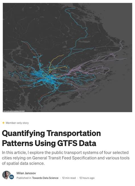 Milan Janosov On Linkedin Gis Datascience Maps Geospatialdata