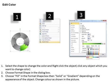 Powerpoint Theme Diagram Circular Puzzle Ppt Slide