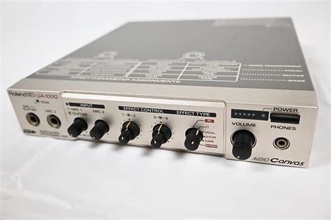 Roland Ua 100g Audiomidi And Effects Processor Reverb
