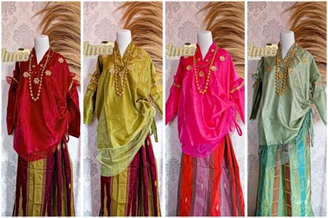 Set Baju Bodo Modern Adat Bugis Makassar Lazada Indonesia