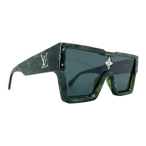 Louis Vuitton Sunglasses Cyclone Green Marble Grailed