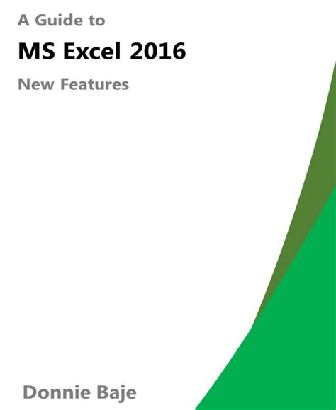 Free Ebook Essential Guide To MS Excel 2016 New Features KING OF EXCEL