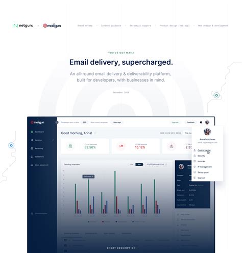 Mailgun Email Delivery Supercharged Behance