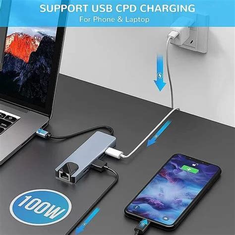 Verilux 5 In 1 Multiport Adapter Type C Hub At Rs 1599 Piece USB Pocket Hub In New Delhi ID