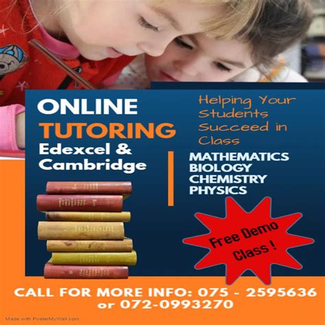 Edexcel And Cambridge Online Classes In Colombo