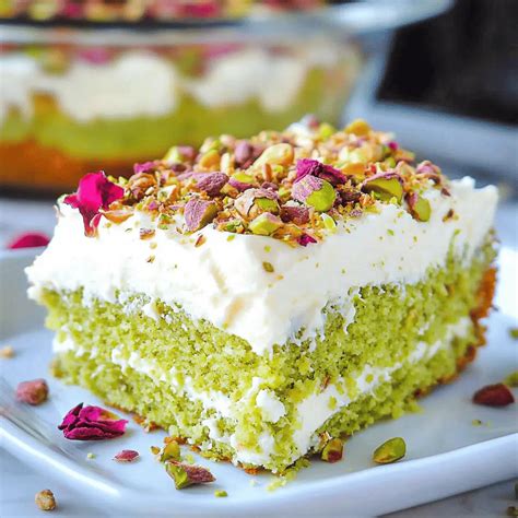 Easy Pistachio Milk Cake A Delicious Eggless Delight