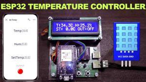 IoT ESP32 Temperature Control System TRONICSpro