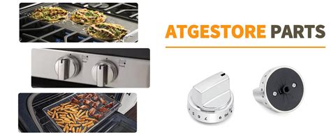 Atgestore Wb03x24818 222d5786p010 Gas Stove Knobs