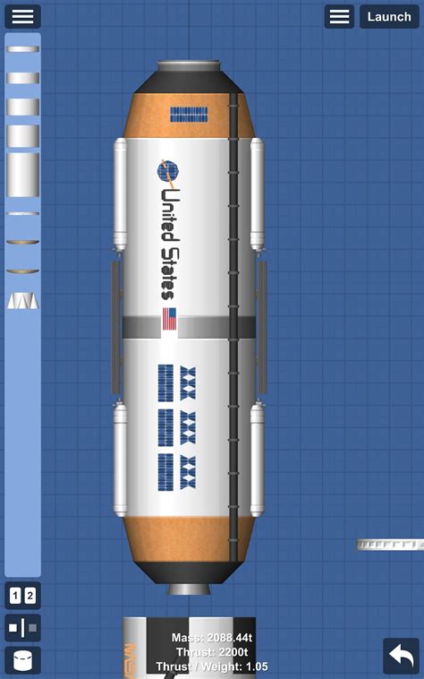 Single Launch Space Station, using an Ares V without fairings as a launch vehicle. : r ...