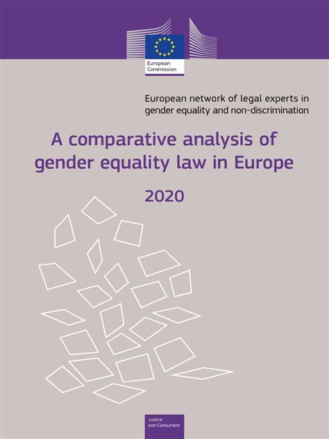 A Comparative Analysis Of Gender Equality Law In Europe Dsbc21001enn