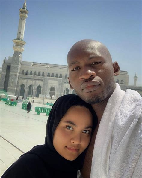 10 Potret Nur Afilah And Adama Viral Couple From Malaysia Africa Wife Treated Like A Princess
