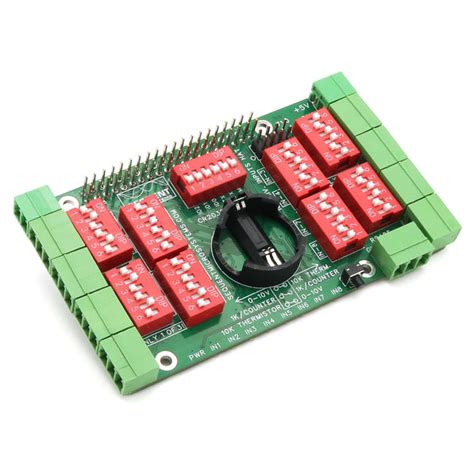 Sixteen Analogdigital Inputs 8 Layer Stackable Hat For Raspberry Pi V1