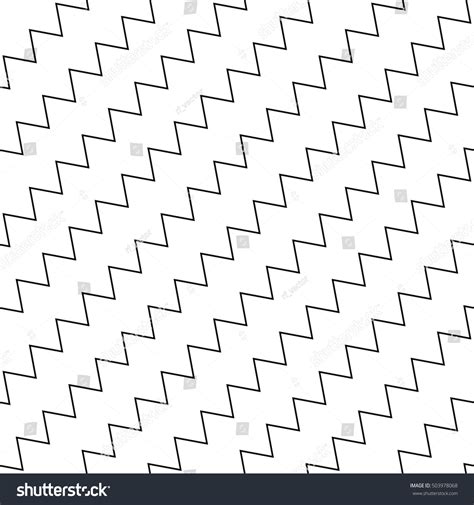 Wavy Zigzag Parallel Lines Repeatable Pattern Stock Illustration 503978068 Shutterstock