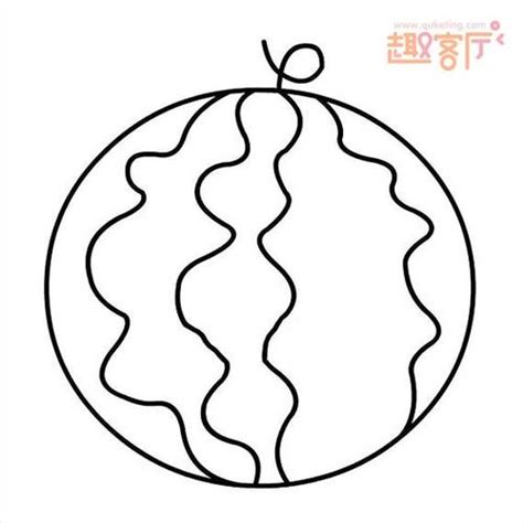 冬天的水果简笔画 夏天的水果简笔画 简笔画图片大全 普车都