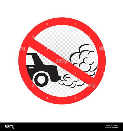 No Idling Engine Off Sign Icon Stock Vector Image Art Alamy