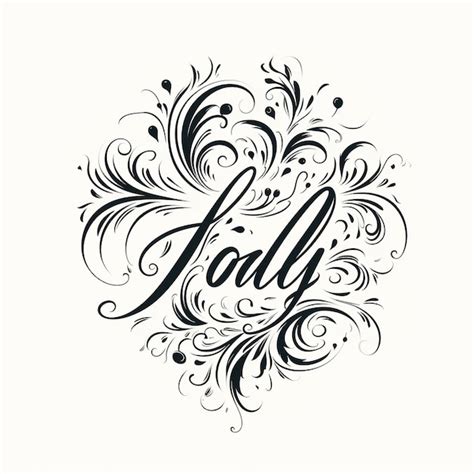 Palabras Manuscritas Gracias Ilustración De Arte Vectorial Aislada
