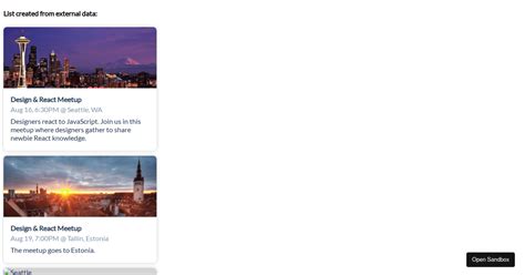 Box 17 React Card Component Interaction And Css Animation Codesandbox