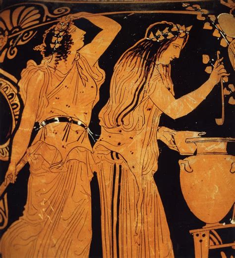 Naples Museo Nazionale Archeologico Stamnos Style Later Classical