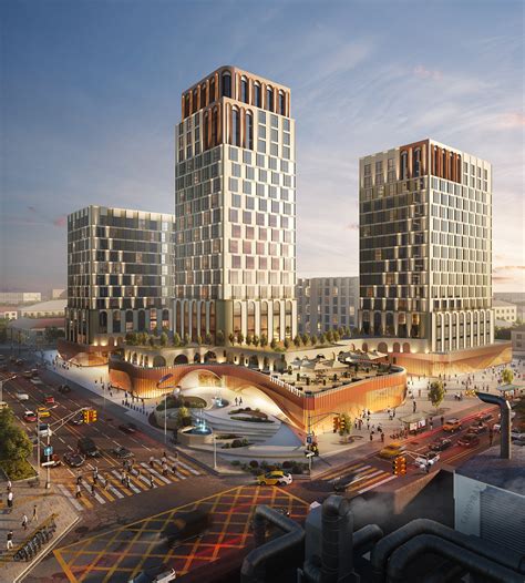 Multi Functional Complex Sauran Towers Kazakhstan Behance