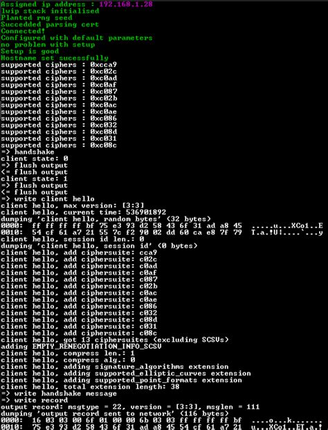 Why Does This Tls Handshake Fail Rembedded