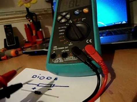 How To Test A Diode With A Digital Multimeter DMM YouTube