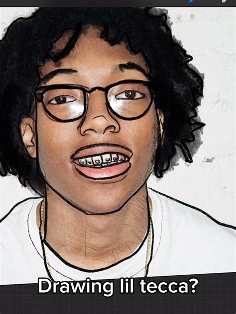 Drawing Lil Tecca Drawing Fyp Subscribe Youtube