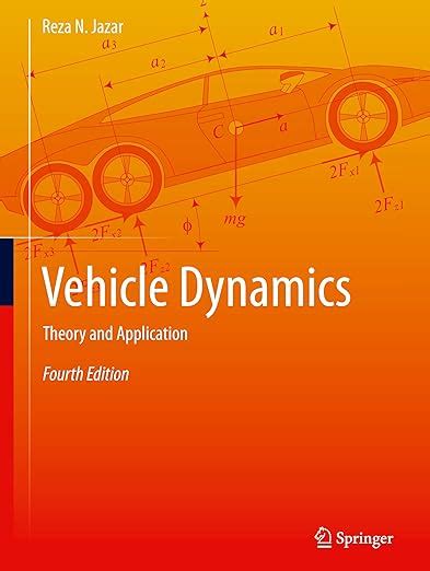 Vehicle Dynamics Theory And Application Jazar Reza N 9783031744570